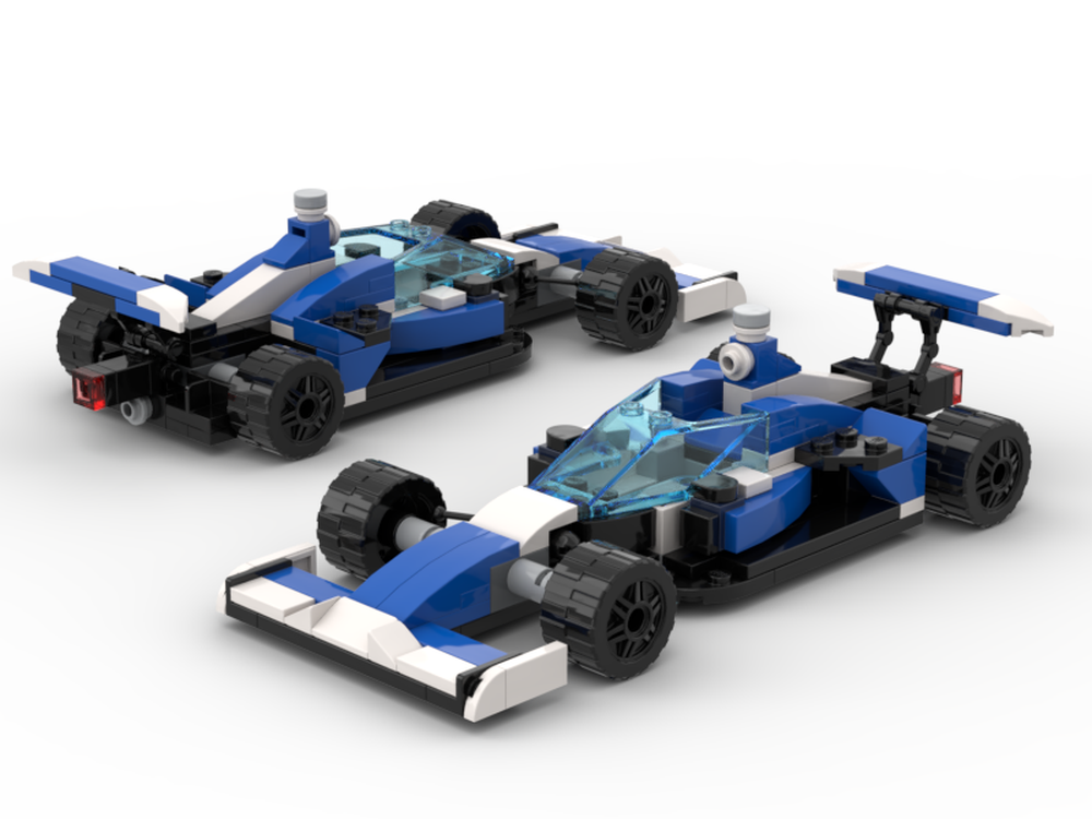 LEGO MOC-184314 DALLARA DW12 INDYCAR OVAL SPEC by BrickRari ...