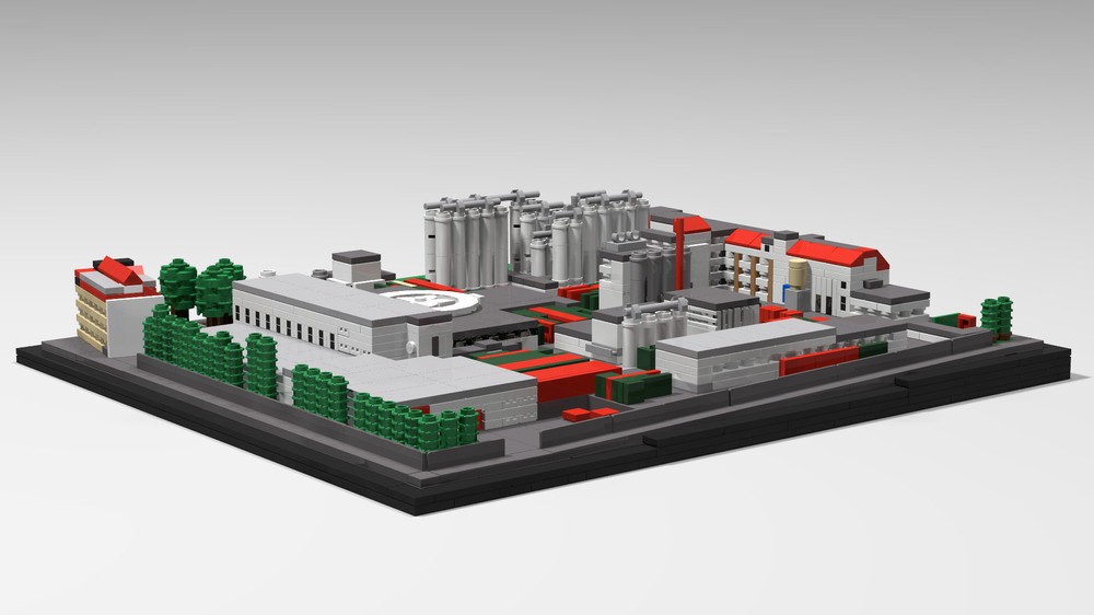 LEGO MOC Sternburg Brewery, Leipzig, Germany by tralux21 | Rebrickable ...