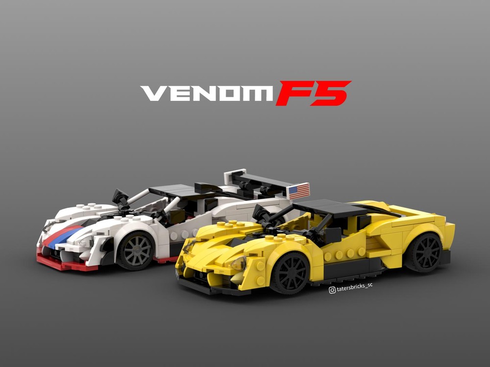 LEGO MOC Hennessey Venom F5|F5 Revolution by Taters | Rebrickable ...