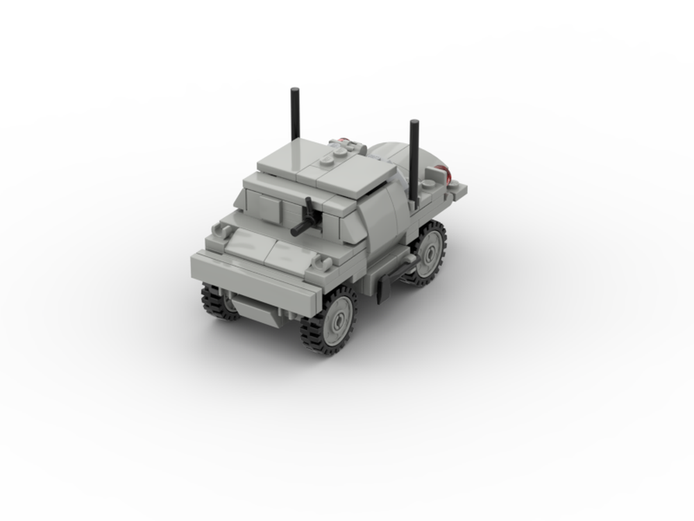 LEGO MOC Daimler Dingo by roma_raptor | Rebrickable - Build with LEGO