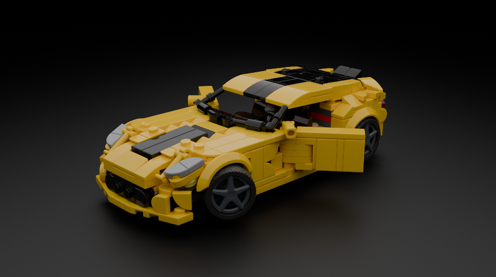 LEGO MOC Dodge Viper by Thecarmoccer | Rebrickable - Build with LEGO