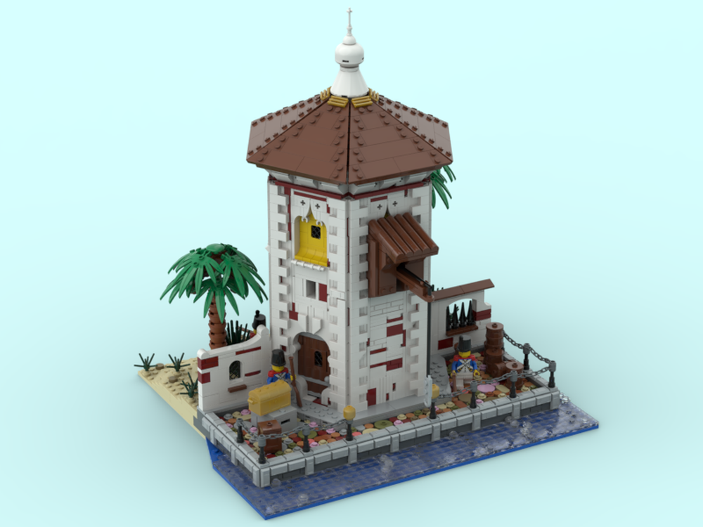 LEGO MOC La Torre Dorada by symbioza | Rebrickable - Build with LEGO
