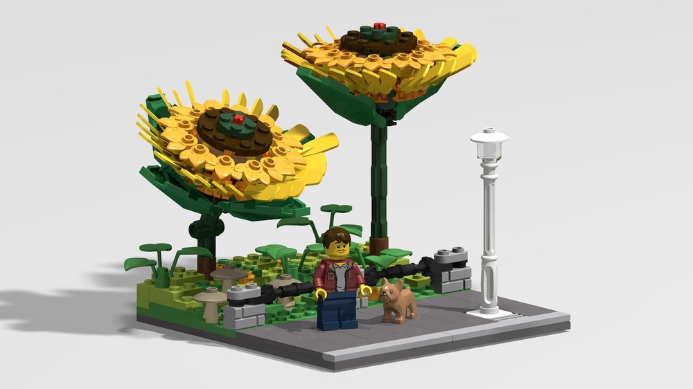 LEGO MOC Sunflower Trees 40524 by EliOriginal | Rebrickable - Build ...