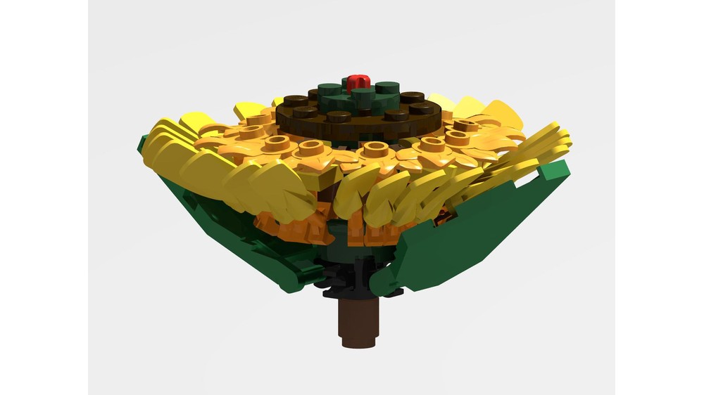 LEGO MOC Sunflower Trees 40524 by EliOriginal | Rebrickable - Build ...