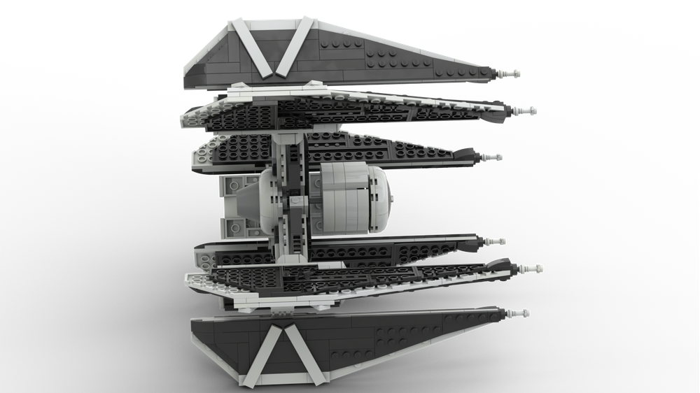 LEGO MOC Tie Defender by zsoltom | Rebrickable - Build with LEGO