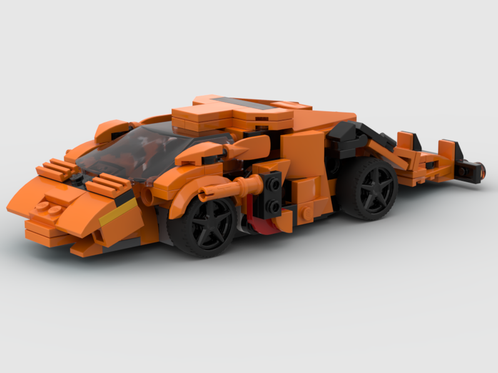LEGO MOC Apocalypse Lowrider by Turret | Rebrickable - Build with LEGO