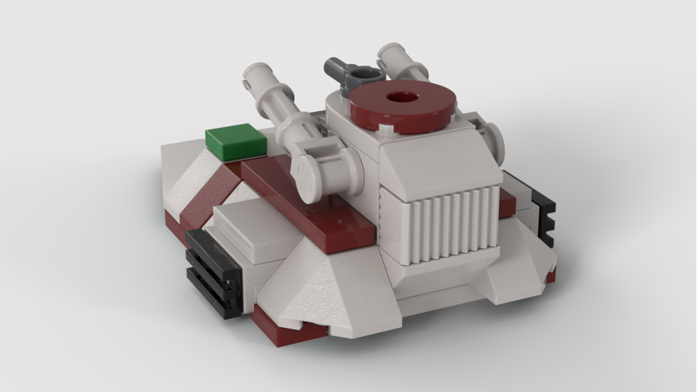 Lego Moc Tx 130 Clone Fighter Tank By Abvavrgundrachvr Rebrickable