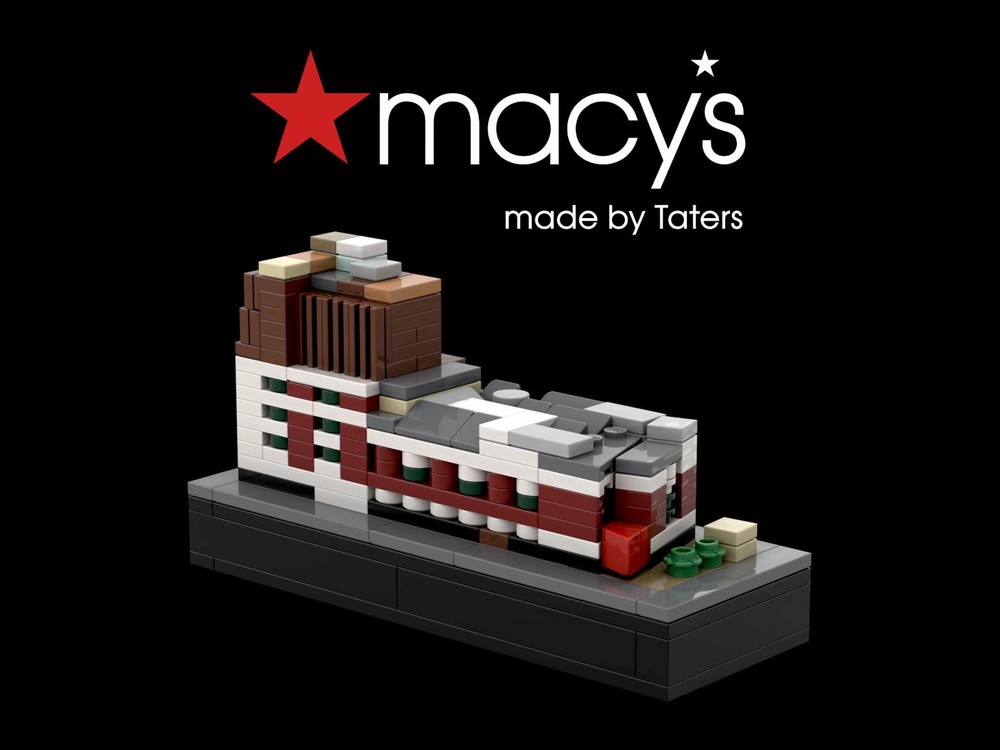 LEGO MOC Macy's New York City by Taters | Rebrickable - Build with LEGO