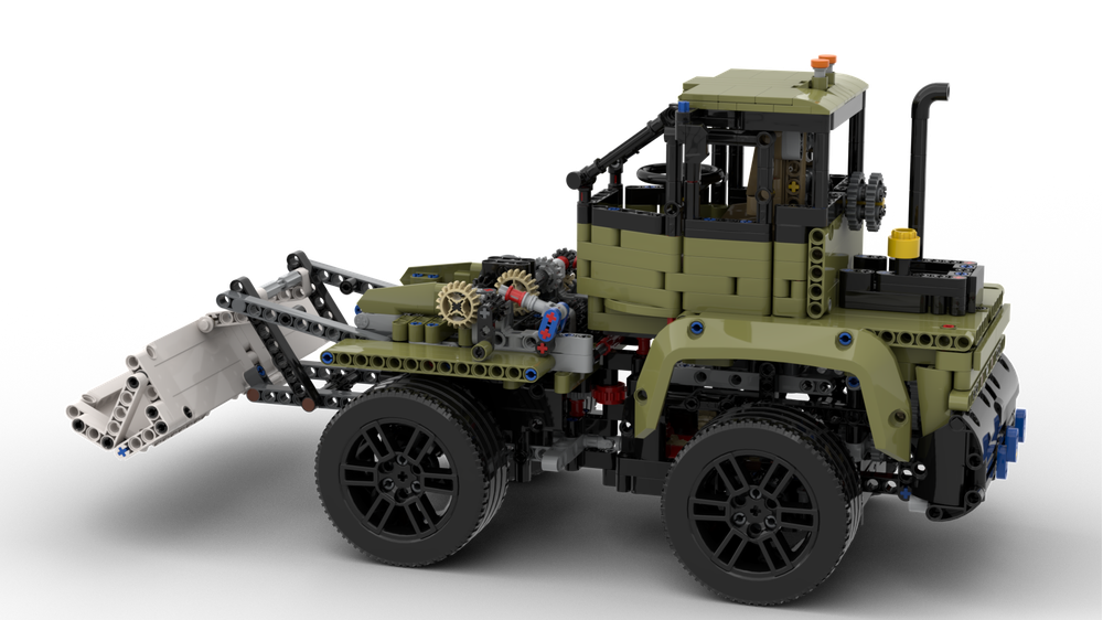 LEGO MOC 42110 Shovel by RinivanDongen | Rebrickable - Build with LEGO