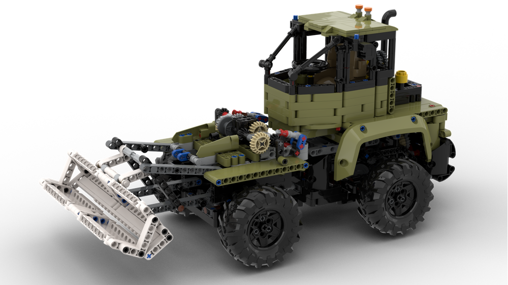 LEGO MOC 42110 Shovel by RinivanDongen | Rebrickable - Build with LEGO
