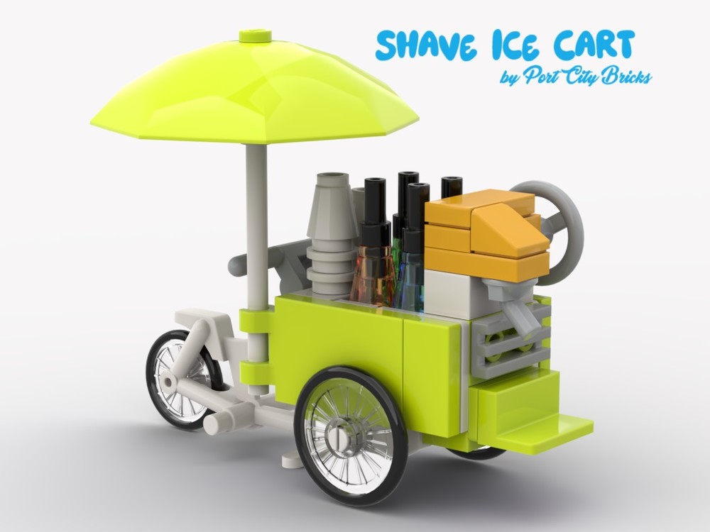 LEGO MOC Shave Ice Cart by Port City Bricks by PortCityBricks ...