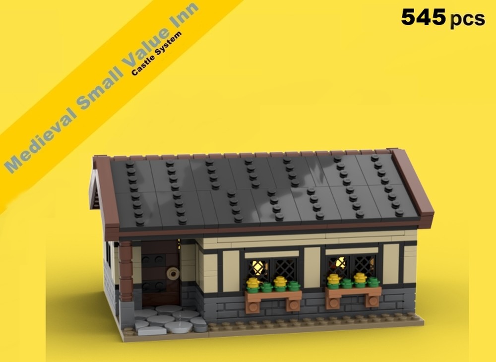 LEGO MOC Medieval Small Low Value Inn by StadtfeldKallen | Rebrickable ...