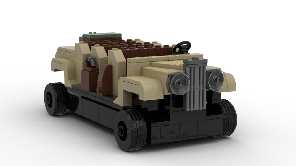LEGO MOC Indiana Jones Adventure EMV Jeep by Brixperience | Rebrickable ...