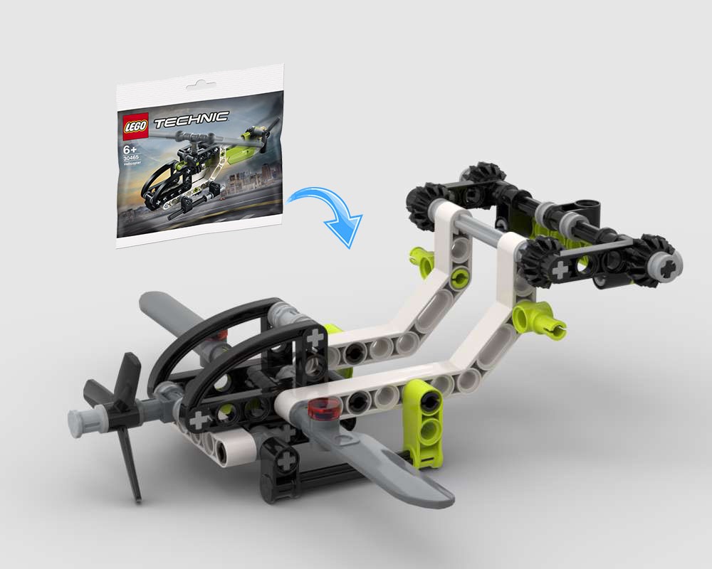 LEGO MOC Plane 30465 Alternative by ErikGS | Rebrickable - Build with LEGO