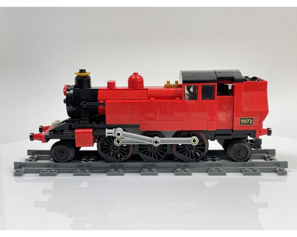 LEGO MOC LMS Ivatt Class 2 2-6-2T - steam locomotive - Powered Up by ...