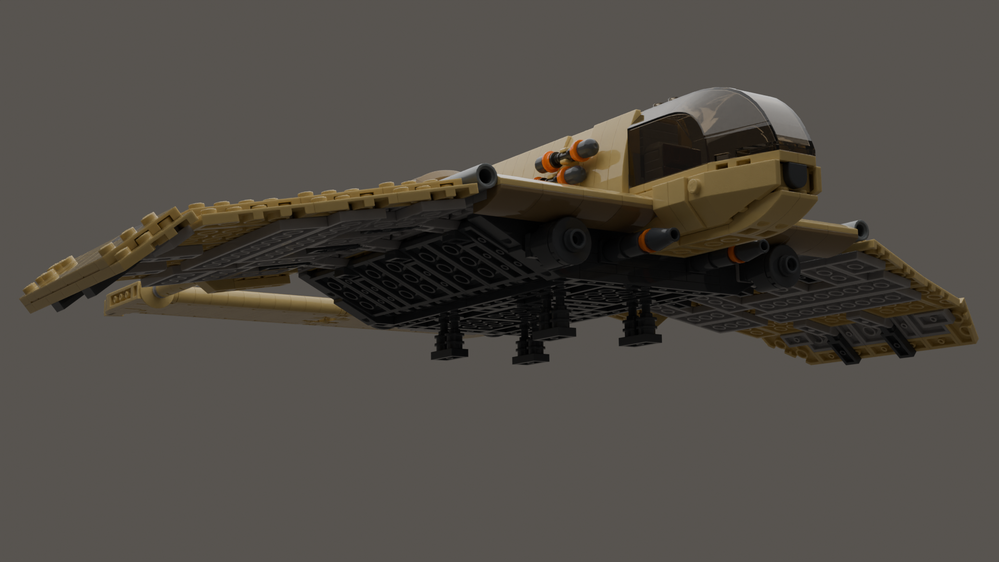 LEGO MOC-184421 CloakShape Fighter by Tiggerljc | Rebrickable - Build ...
