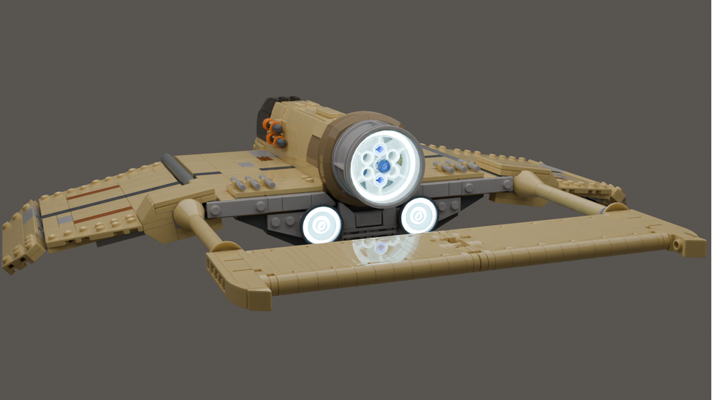 LEGO MOC CloakShape Fighter by Tiggerljc | Rebrickable - Build with LEGO