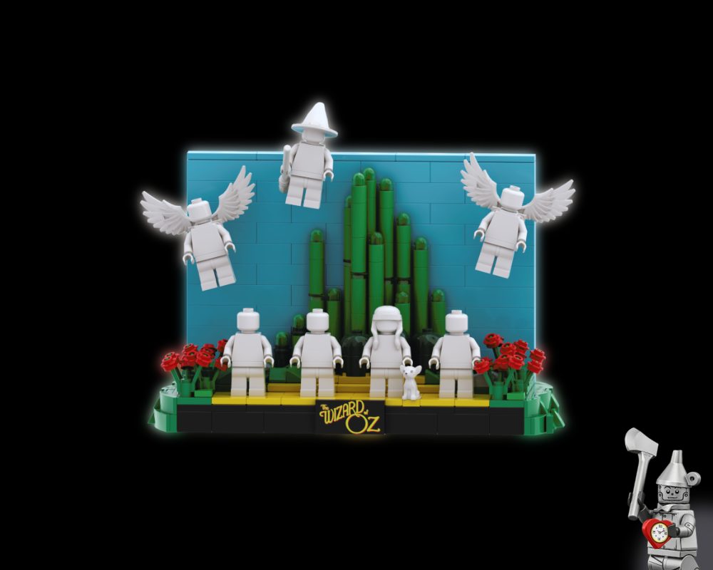 LEGO MOC The Wizard of Oz - Minifigures Display Stand by freddiebricks ...