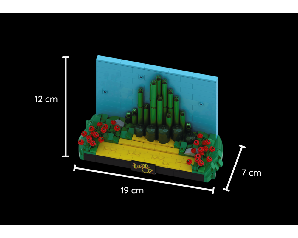 LEGO MOC The Wizard of Oz - Minifigures Display Stand by freddiebricks ...