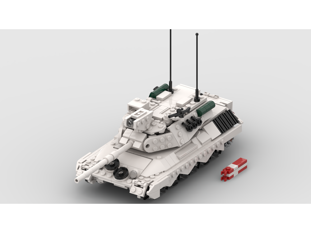 LEGO MOC Leopard 1A5DK in UN camo by IvanNewb | Rebrickable - Build ...
