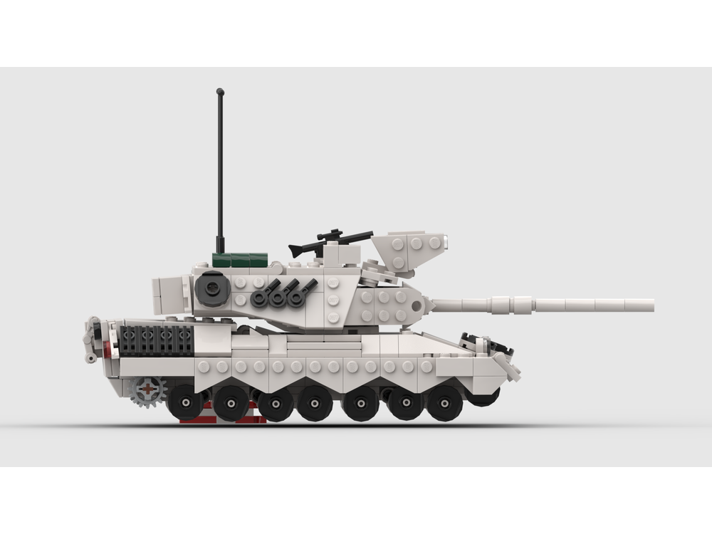 LEGO MOC Leopard 1A5DK in UN camo by IvanNewb | Rebrickable - Build ...