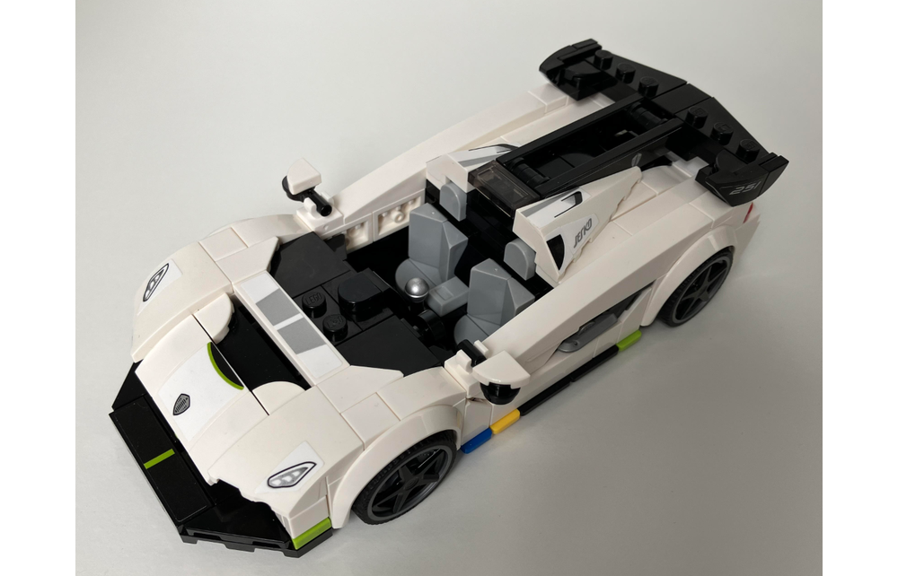 Lego Moc Koenigsegg Jesko By Gs16 Rebrickable Build With Lego