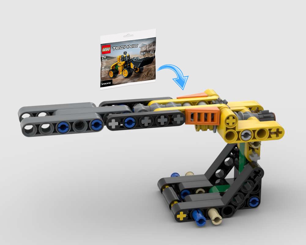 LEGO MOC Automatic Barrier 30433 Alternative by ErikGS | Rebrickable ...