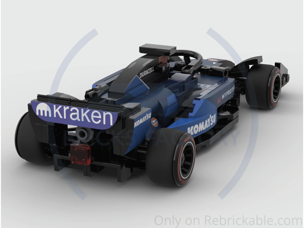 LEGO MOC F1 Williams FW46 by Pit Lane Bricks Factory | Rebrickable ...