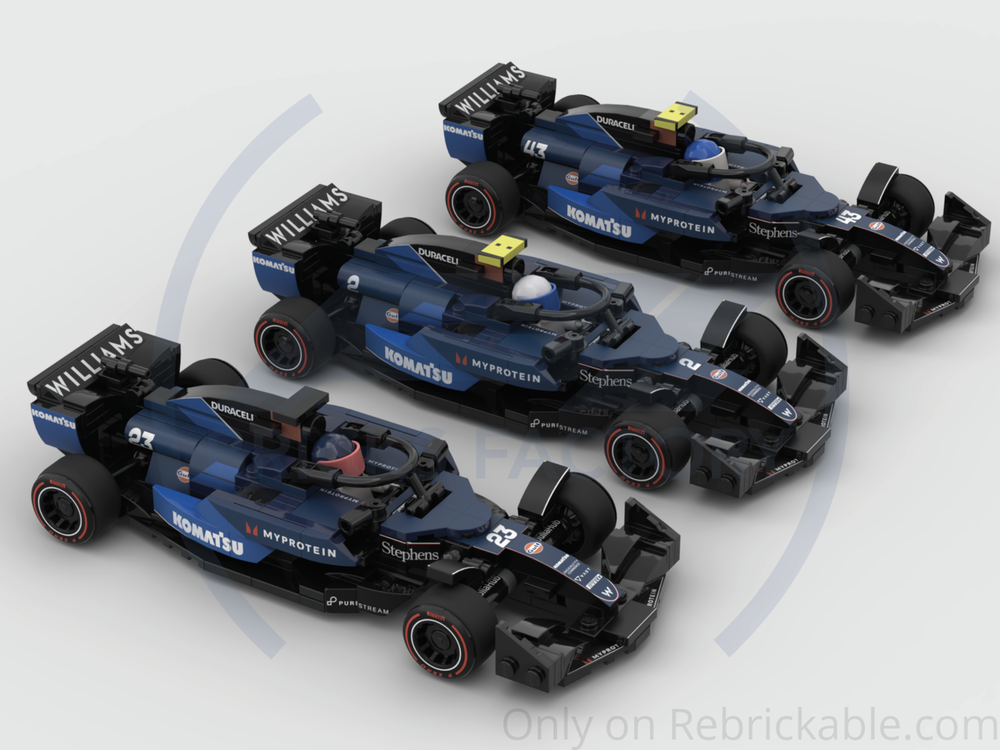 LEGO MOC F1 Williams FW46 by Pit Lane Bricks Factory | Rebrickable ...