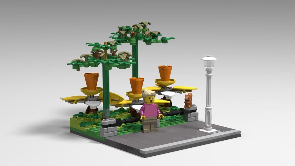 LEGO MOC Daffodil Garden 40747 by EliOriginal | Rebrickable - Build ...