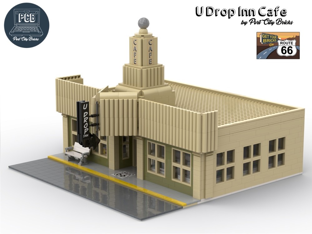 LEGO MOC U Drop Inn Cafe - Get Your Bricks on Route 66 by ...