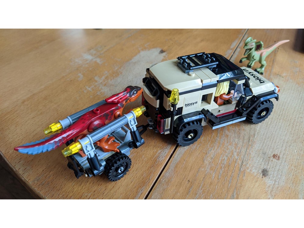 LEGO MOC 76951 8-studs-wide Biosyn Jeep Gladiator MOD by Neits89 ...