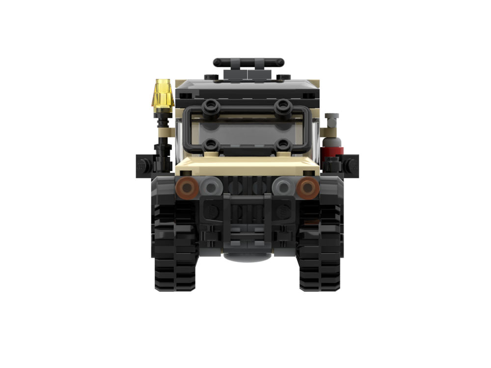 LEGO MOC 76951 8-studs-wide Biosyn Jeep Gladiator MOD by Neits89 ...