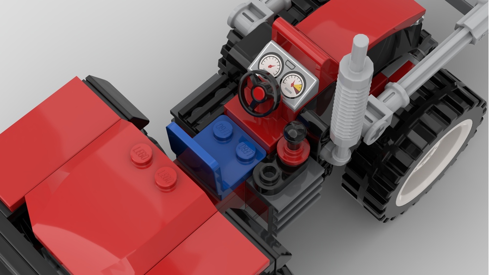 LEGO MOC City tractor revised by GDm | Rebrickable - Build with LEGO