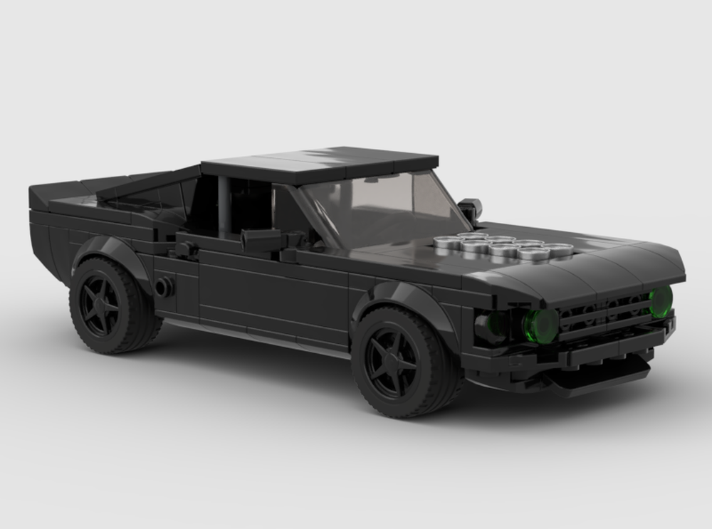 LEGO MOC Ford Mustang RTR-X by 4R-Builds | Rebrickable - Build with LEGO