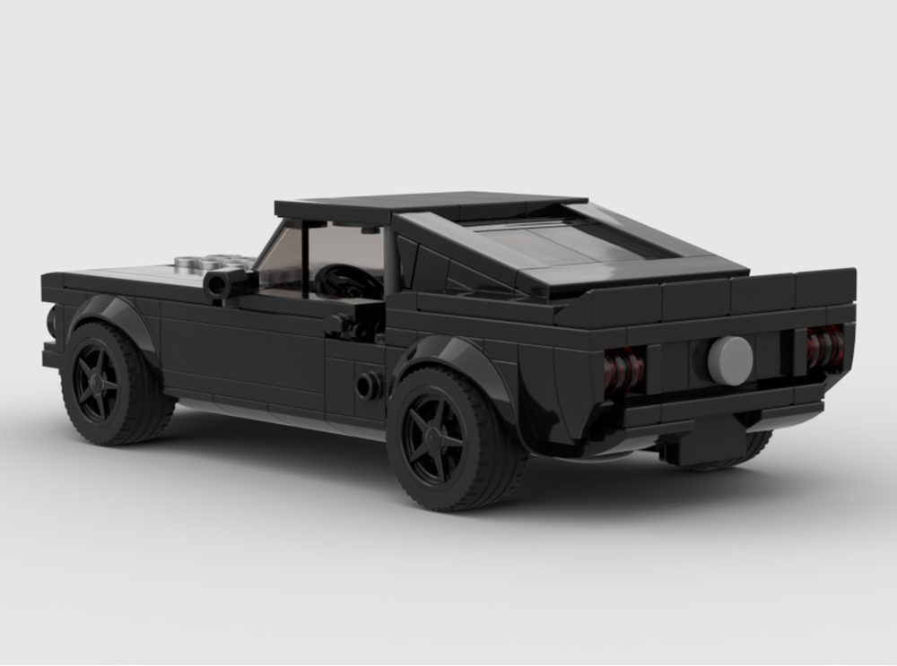 Lego Moc Ford Mustang Rtr X By 4r Builds Rebrickable Build With Lego