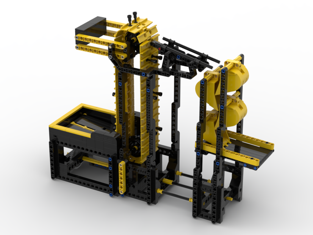 LEGO MOC Thiccer Chain Lift by Jude The Lego Dude | Rebrickable - Build ...