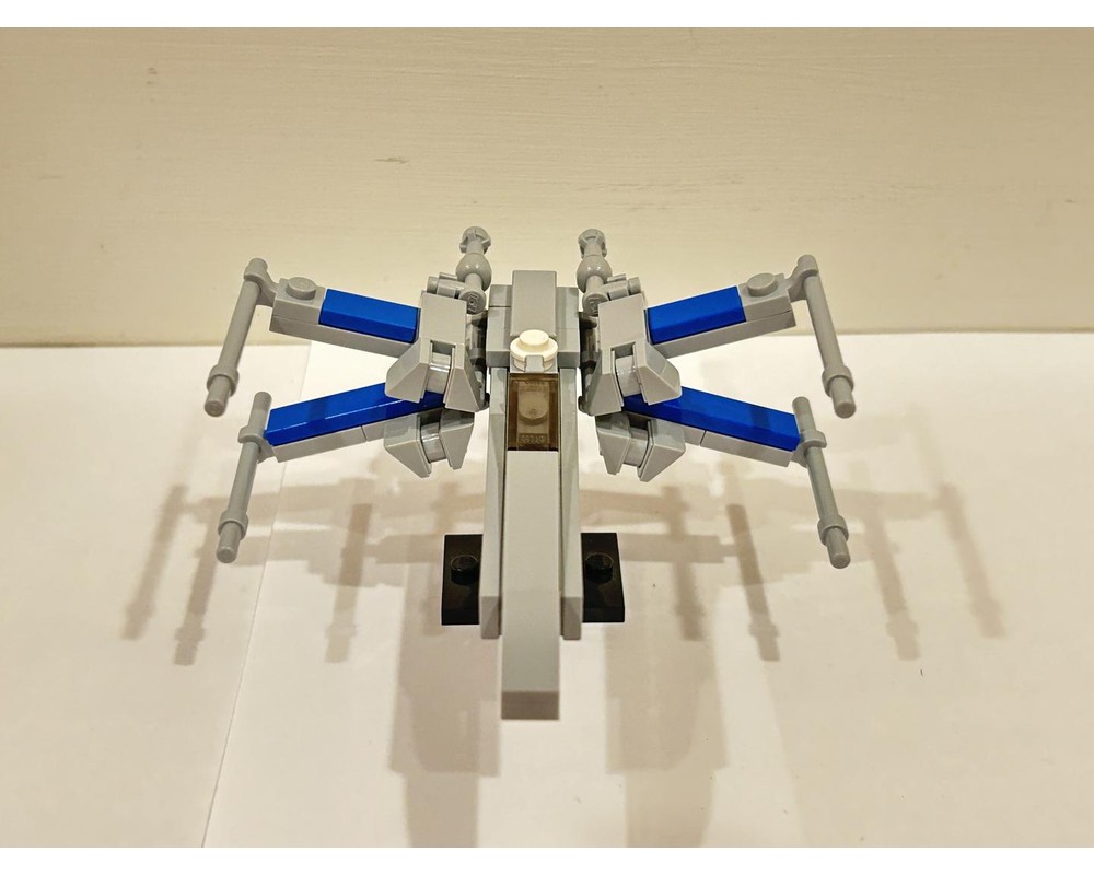 LEGO MOC Mini T-70 X-Wing Starfighter Blue by blum | Rebrickable ...