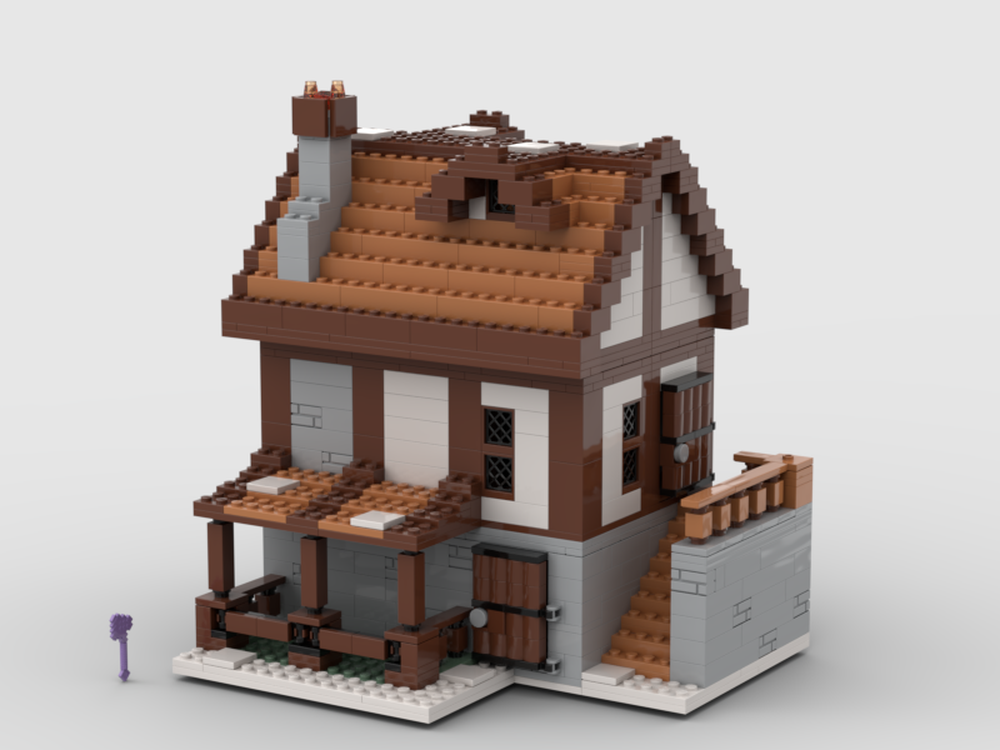 LEGO MOC Technoblade's House by BassBrickStudios | Rebrickable - Build ...