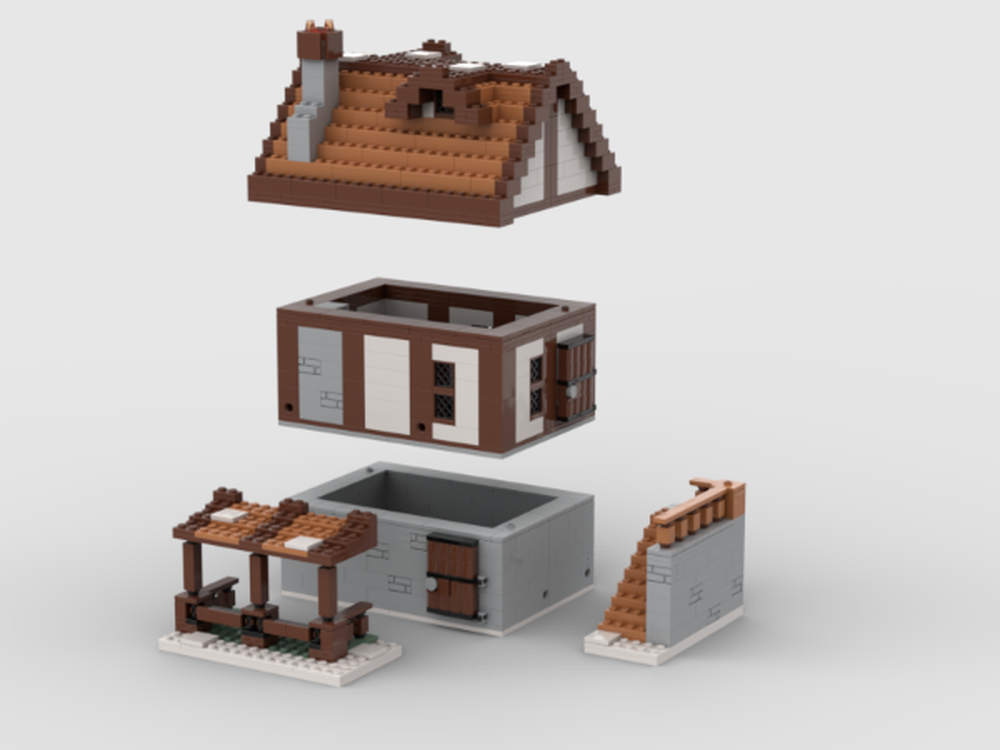 LEGO MOC Technoblade's House by BassBrickStudios | Rebrickable - Build ...