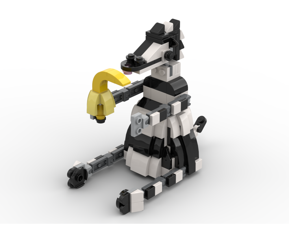 LEGO MOC Chubby Giraffe and Zebra by Tuxille | Rebrickable - Build with ...