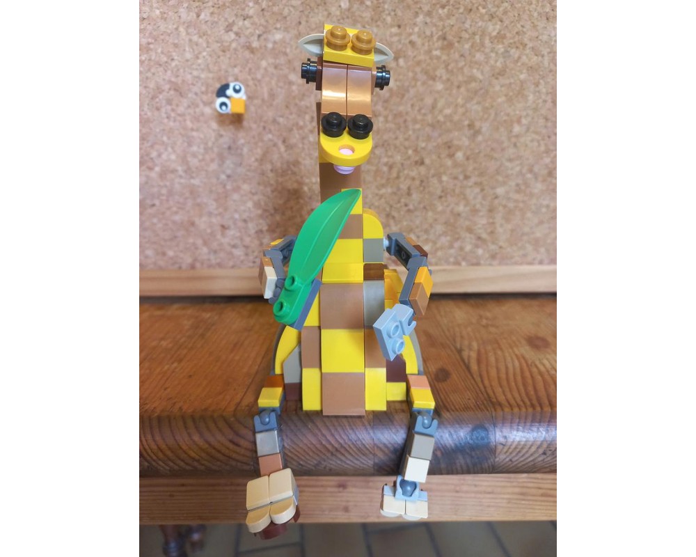 LEGO MOC Chubby Giraffe and Zebra by Tuxille | Rebrickable - Build with ...