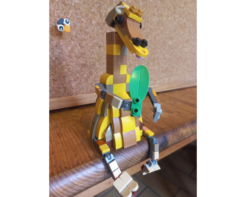 LEGO MOC Chubby Giraffe and Zebra by Tuxille | Rebrickable - Build with ...