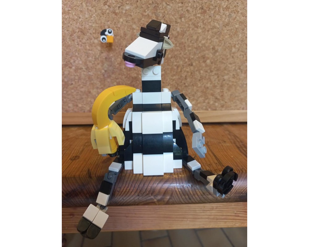 LEGO MOC Chubby Giraffe and Zebra by Tuxille | Rebrickable - Build with ...