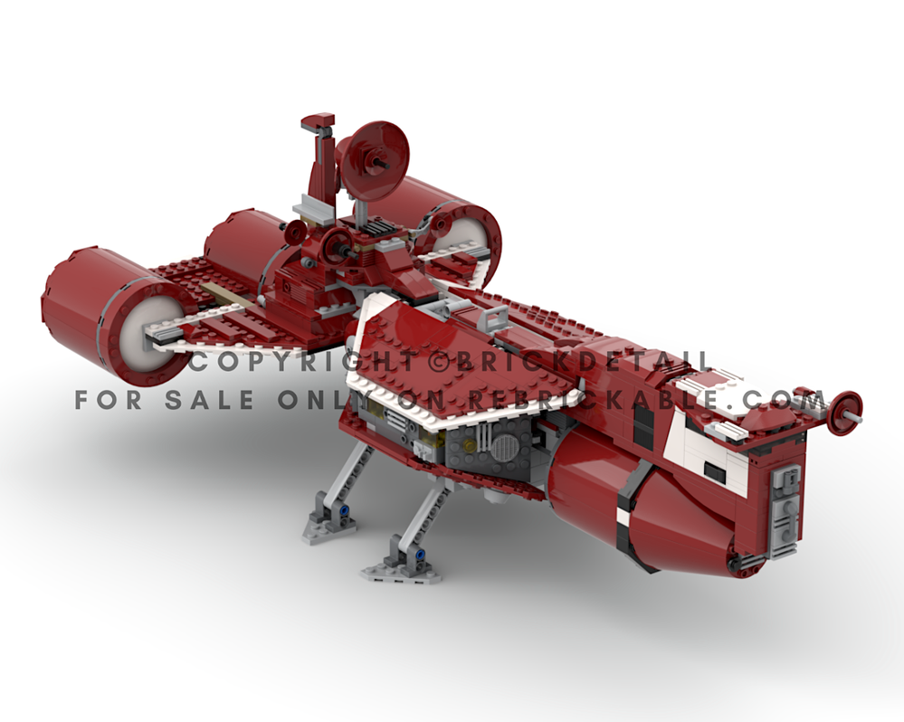 LEGO MOC-184506 Republic Cruiser by BrickDetail | Rebrickable - Build ...