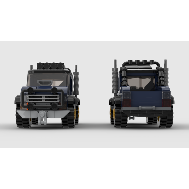 LEGO MOC Off-Road Pickup Truck by MrJBuilds | Rebrickable - Build with LEGO