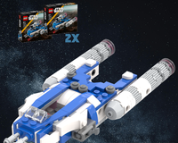 LEGO Set 75391-1 Captain Rex Y-Wing Microfighter (2024 Star Wars ...