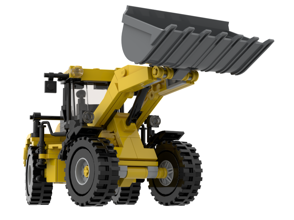 LEGO MOC Cat 962 Wheel Loader by justplanebricks | Rebrickable - Build ...