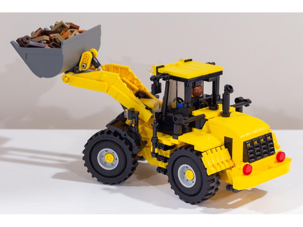 LEGO MOC Cat 962 Wheel Loader by justplanebricks | Rebrickable - Build ...
