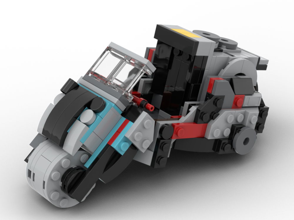 LEGO MOC 31147 Futuristic Bike by zengogobrick | Rebrickable - Build ...